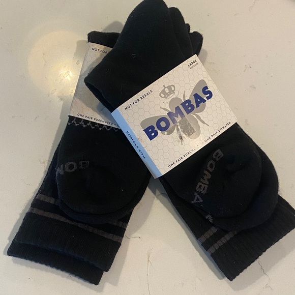 Bombas | Underwear & Socks | Bombas Classic Black Crew Socks New | Poshmark